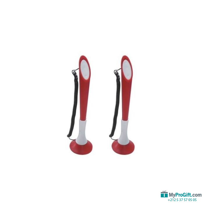 Stylo de bureau attaché avec ressort